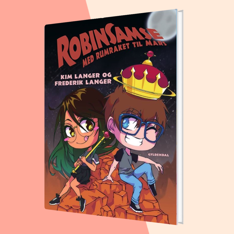 RobinSamse med Rumraket Til Mars - Signeret - RobinSamse