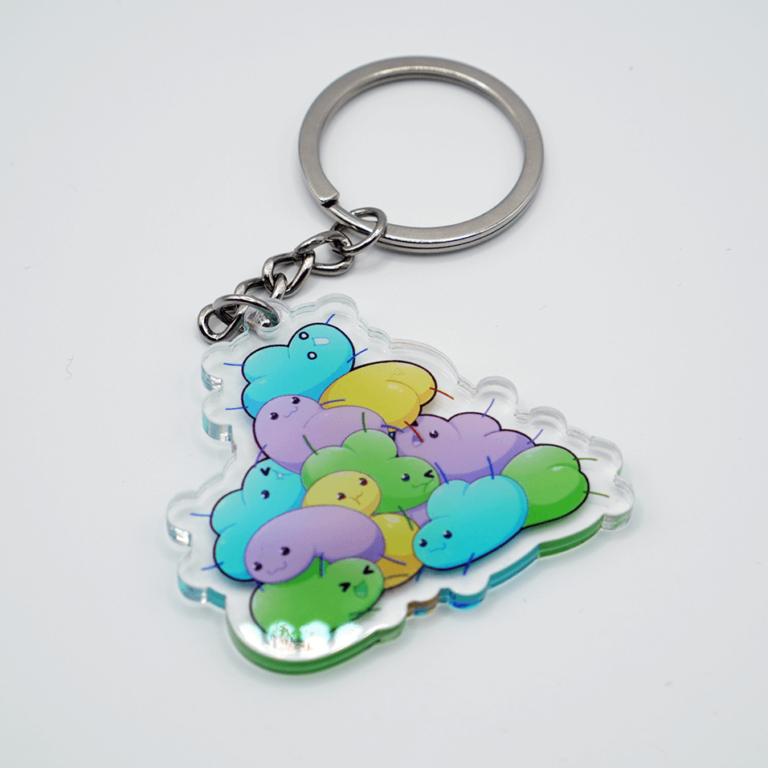 Kawaii Numse Nøglering - RobinSamse